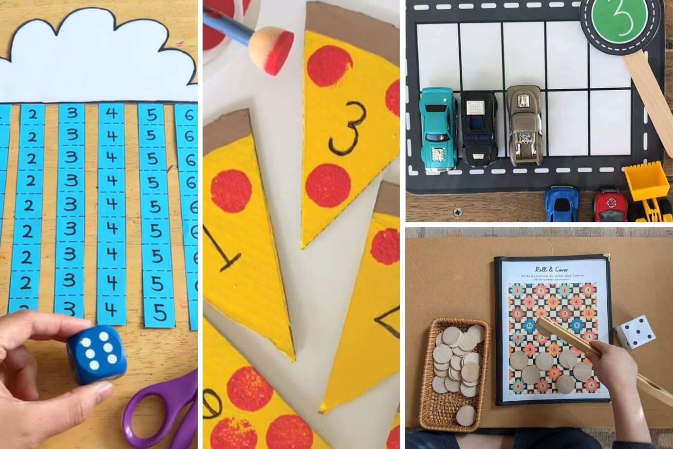 13 Early Math Activities for Preschool Centers - Little Moon Paper Co